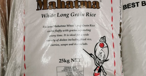 Mahatma White Long Grain Rice 25kg Pack